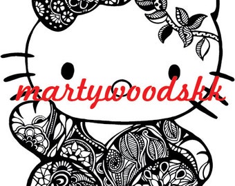 Popular items for doodles zentangles on Etsy