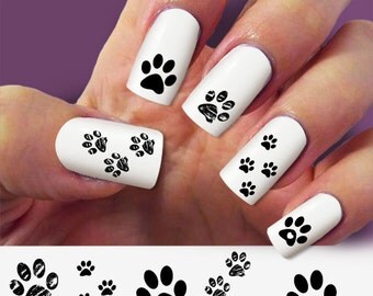 Dog nail decal | Etsy