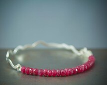 Popular items for sterling silver bangle bracelet on Etsy