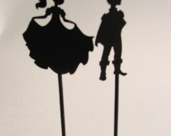 Princess and her Prince Shadow Puppet Set