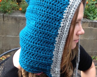 Popular items for crochet pixie hood on Etsy