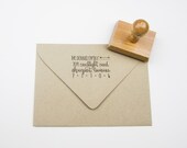 Custom rubber stamps wedding designs lovely by papersushi on Etsy