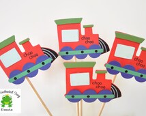 4 Piece Train Party Centerpiece Embellishment Train Baby Shower Train ...