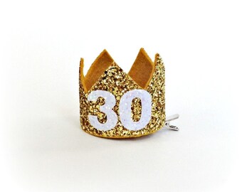 30th birthday crown | Etsy