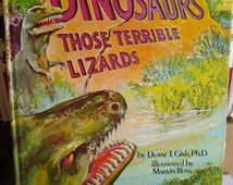 Popular items for 1970s dinosaur on Etsy