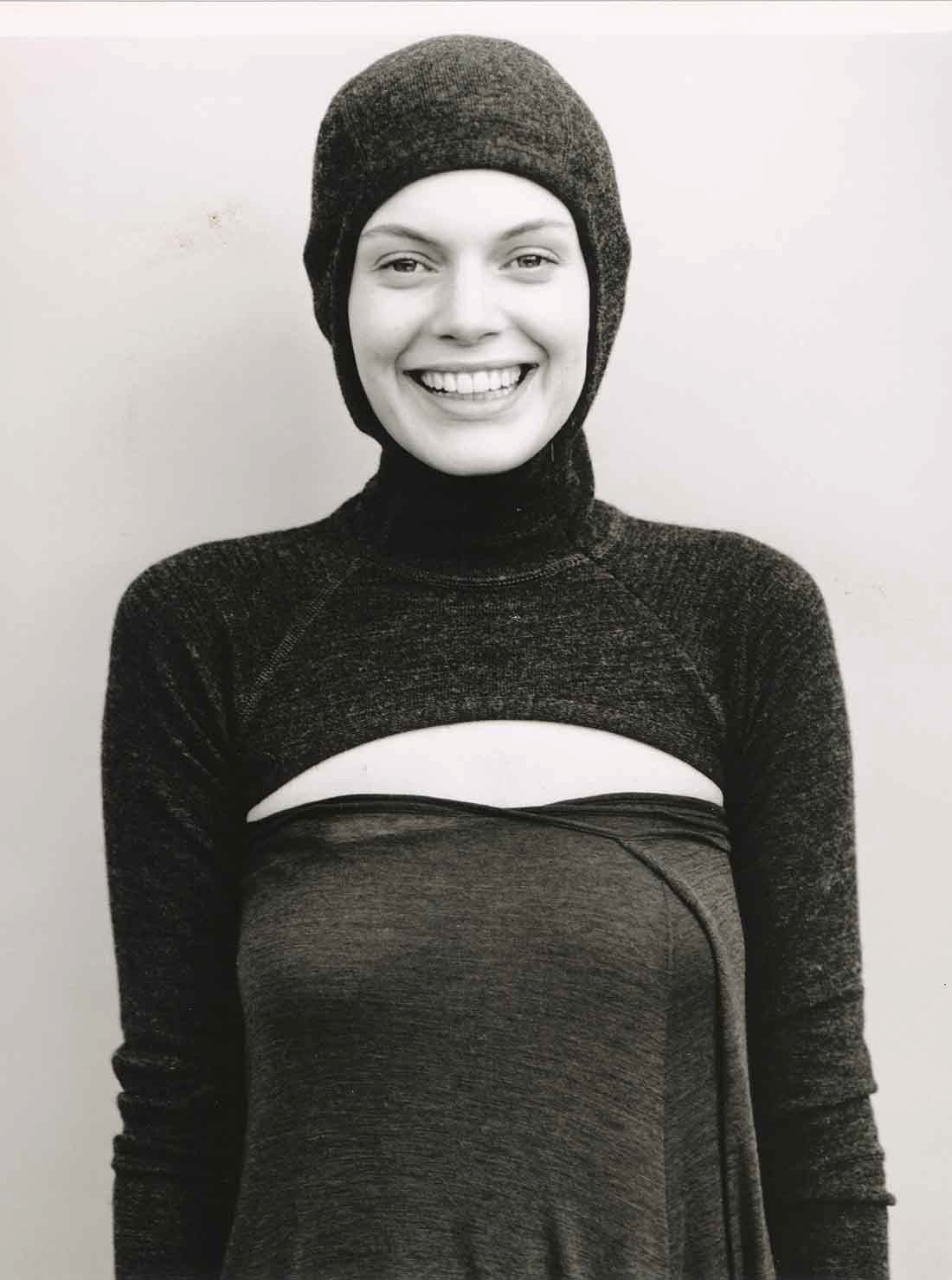 The Bandit Badger Balaclava Snood Sweater Sleeves w/ Hood Merino Wool w ...
