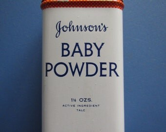 Popular items for baby powder tin on Etsy