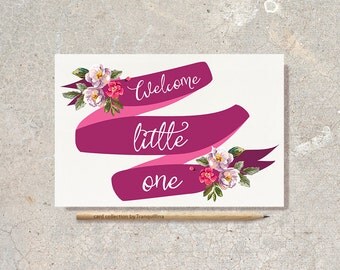 Unique welcome little one related items | Etsy