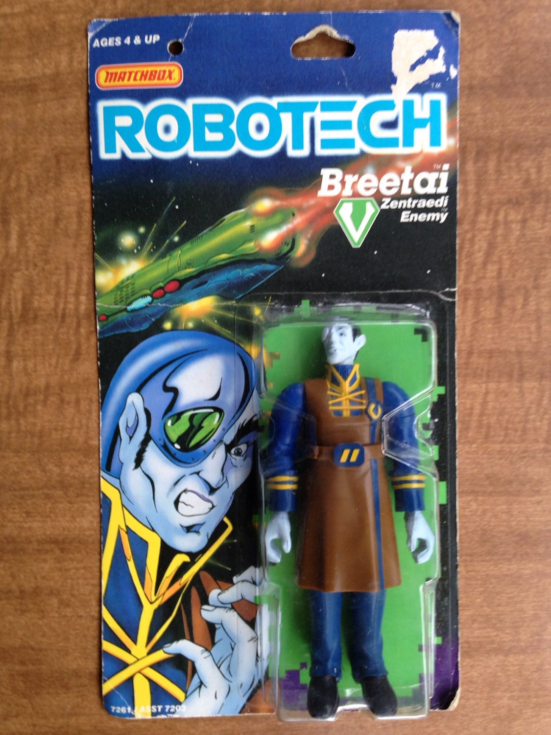 Robotech Breetai Vintage Action Figure MOC Retro by MikesVintage