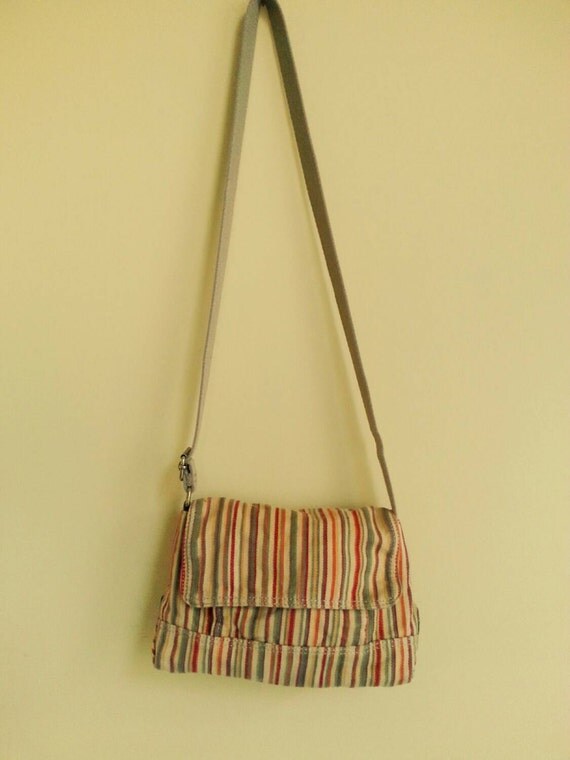 Fossil Hobo fabric handbag multi colorl by VintagePursesPlus