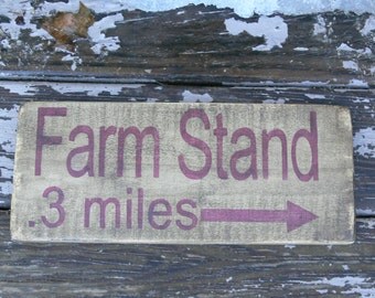 Farm stand sign | Etsy