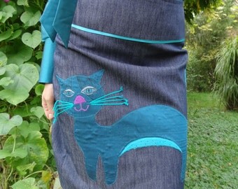 Cat skirt | Etsy