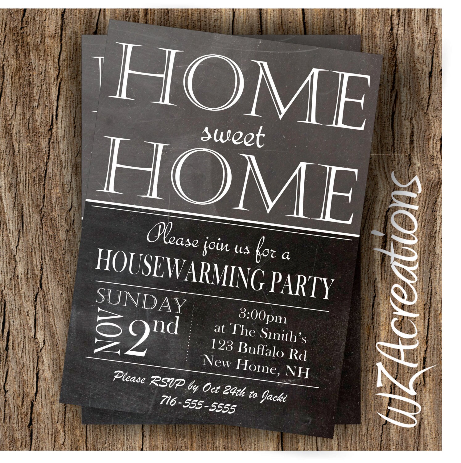 House Party Invitation Party Invitation Housewarming Friend Invitation