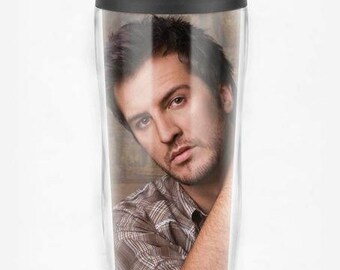 Luke Bryan Travel Mug Coffee Cup thermos tumbler