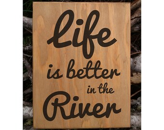 Popular items for river signs on Etsy