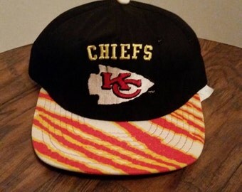 Vintage Kansas City Chiefs Zubaz Snapback