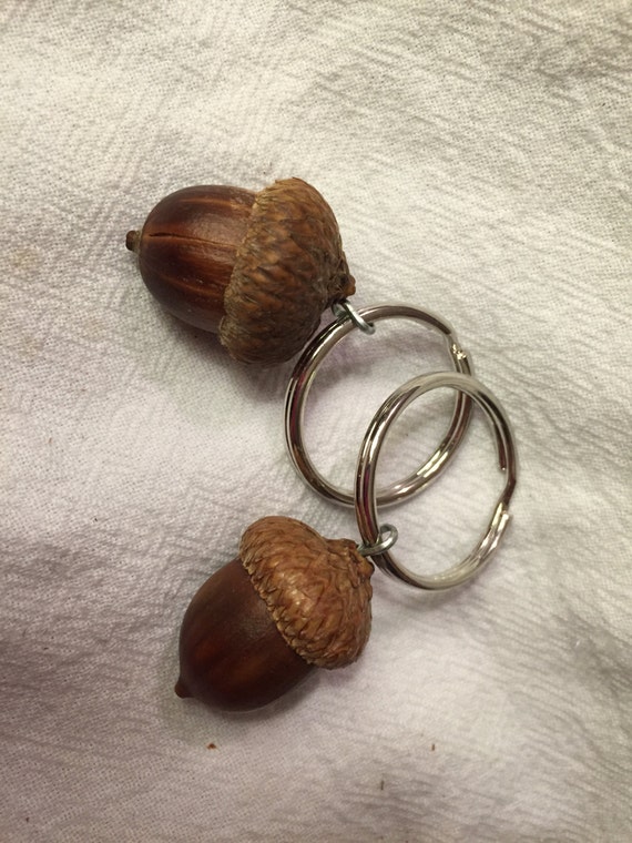 Acorn Key Ring by AcornWorld on Etsy