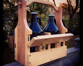 Popular items for growler carriers on Etsy