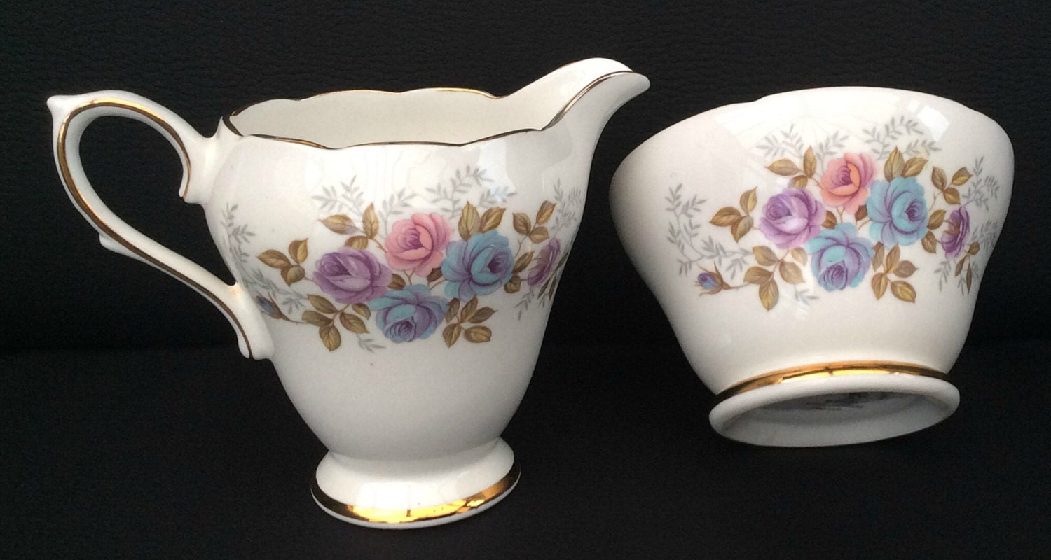 Royal Sutherland, Milk and Sugar Set, PERFECT FOR EASTER, Vintage, Bone ...