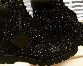 Popular items for spiked timberlands on Etsy