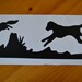 Outdoor Vinyl Coon Tracks Decal by BarkIt on Etsy