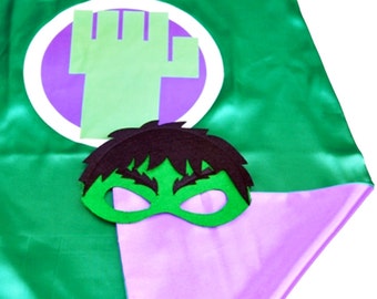 Hulk cape and mask | Etsy