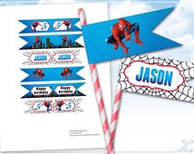 Unique spiderman toppers related items | Etsy