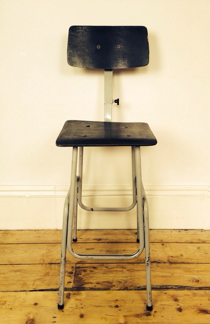 Vintage Mid Century 1950s Industrial Printers Chair – Haute Juice