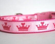 Popular items for princess dog collar on Etsy