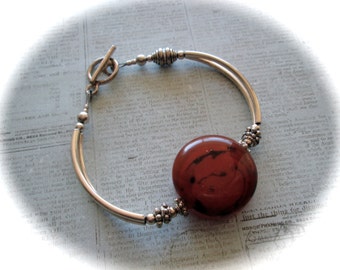 Popular items for rust colored stone on Etsy