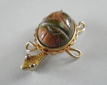Popular items for turtle brooch on Etsy