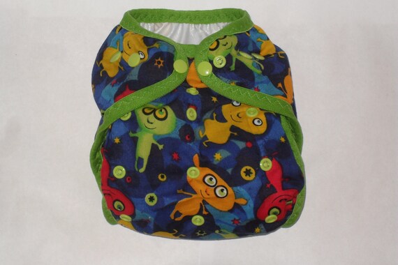 Alien Diaper Cover
