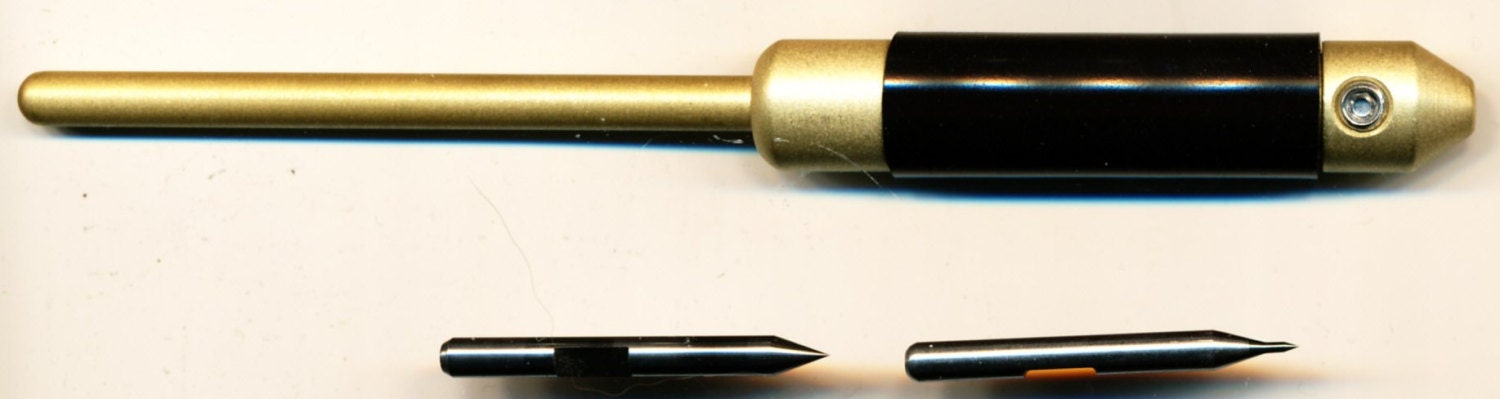 Printmaking Scrimshaw scribe hobby tool brass by scrimshawtoolman