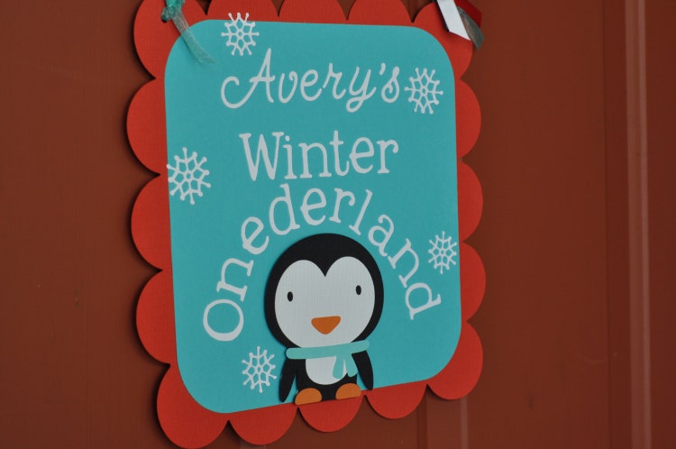 Winter Onderland food signs set of 12 by jkdesigns2009 on Etsy