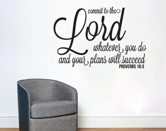 Popular items for commit to the lord on Etsy