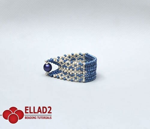 Tutorial Eligia Ring Beading TutorialBeading by Ellad2 on Etsy