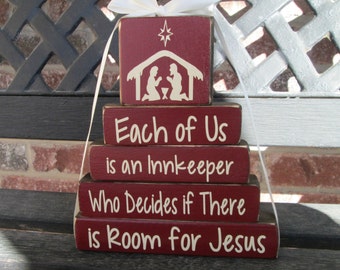 Vinyl nativity | Etsy