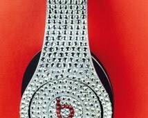 Unique bedazzled headphones related items | Etsy