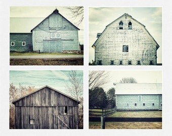 Teal Home Decor, Barn Photography, Rustic Decor, Rustic Home Decor ...