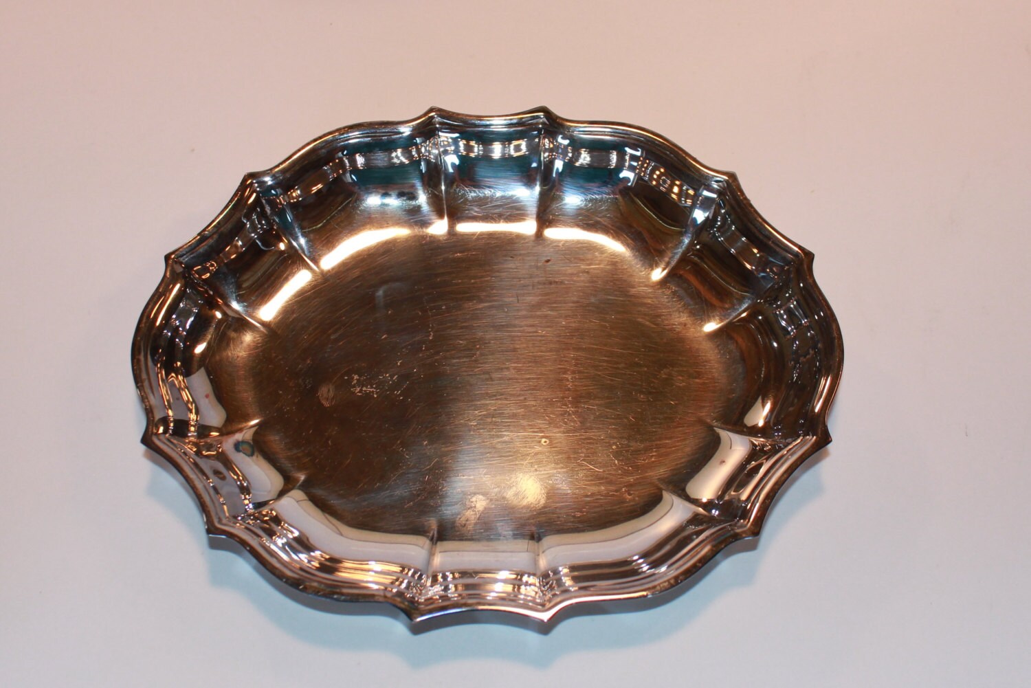 Small silver plate decorative tray – Haute Juice