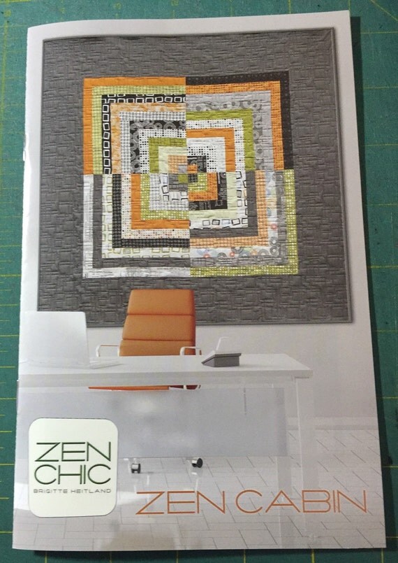 Zen Cabin quilt pattern from Zen Chic