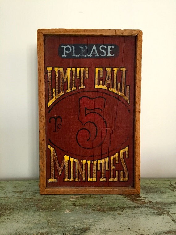 Items similar to Vintage wooden sign on Etsy