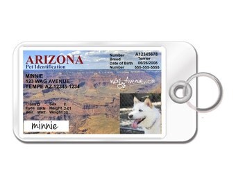 Popular items for dog driver license on Etsy