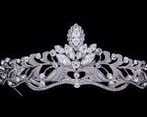 High Quality Austrian Crystals Pretty Bridal Tiara Crown for Wedding ...