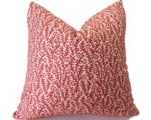 Unique coral throw pillows related items | Etsy