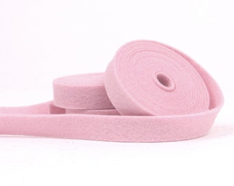 Wool Felt 100 Percent Wool Felt Ribbon in color by TheFeltPod