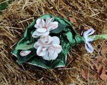Popular items for baseball flowers on Etsy
