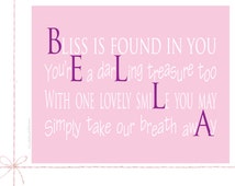 Unique bella name related items | Etsy