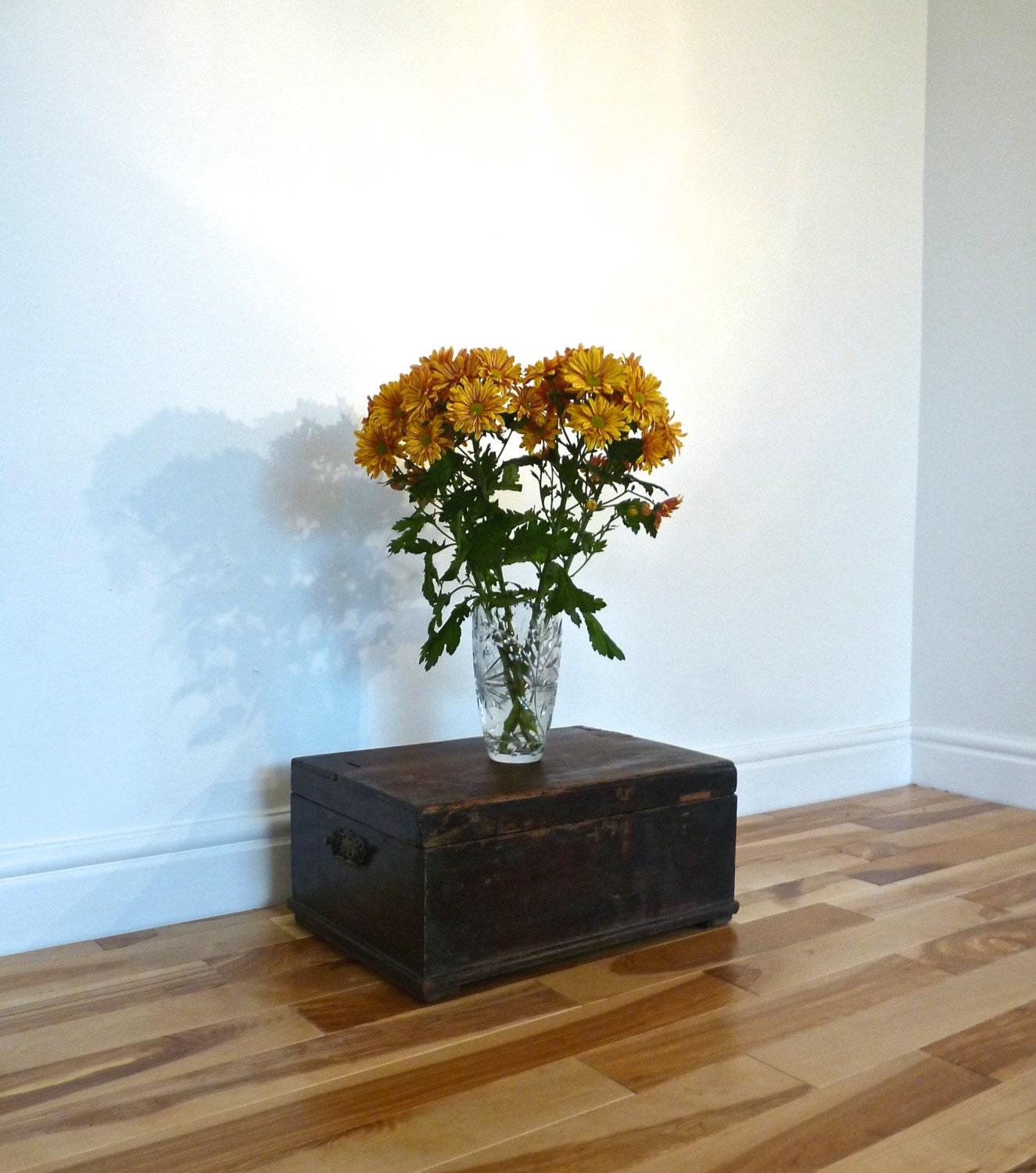 Stained Pine Storage Box – Haute Juice