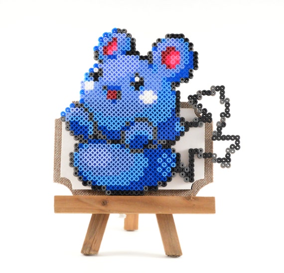 Items similar to Azurill Sprite - Large // Azurill Perler // Azurill ...